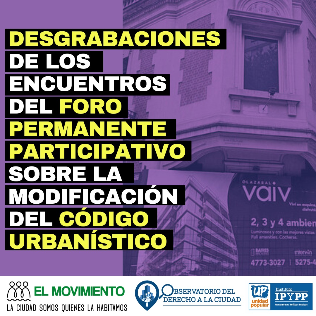 📣 Accede a las Desgrabaciones de los encuentros del Foro Permanente ...