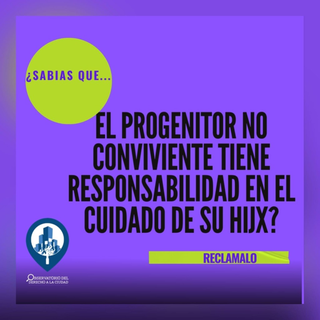 📣 El Progenitor No Conviviente Tiene Responsabilidad en el Cuidado de ...